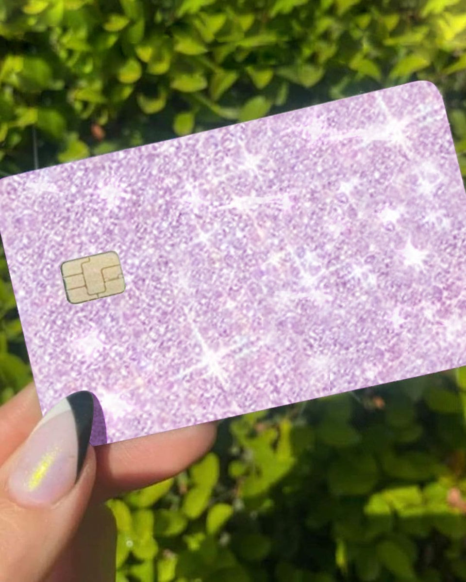 BLING REFLECTIVE BACK INFORMATION Lilac HOT GIRLY – Exotix Card