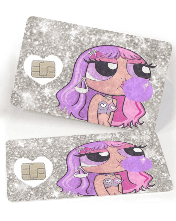 SILVER ULTRA BLING REFLECTIVE PURPLE Blossom – Exotix Card