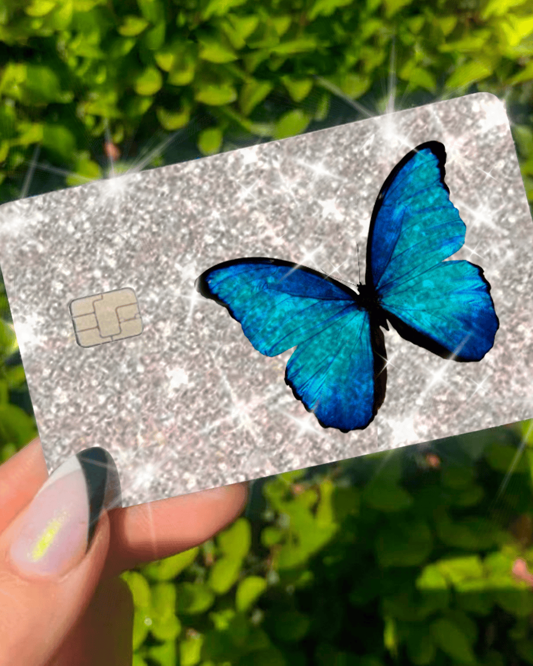 Custom Debit Credit Card •Bright Reflective 💎 – Exotix Card
