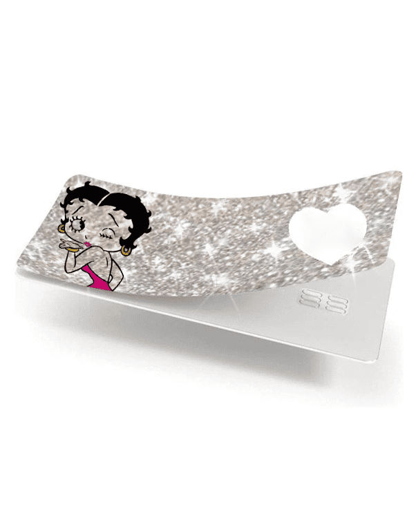 SILVER ULTRA BLING REFLECTIVE BETTY EXOTIX – Exotix Card